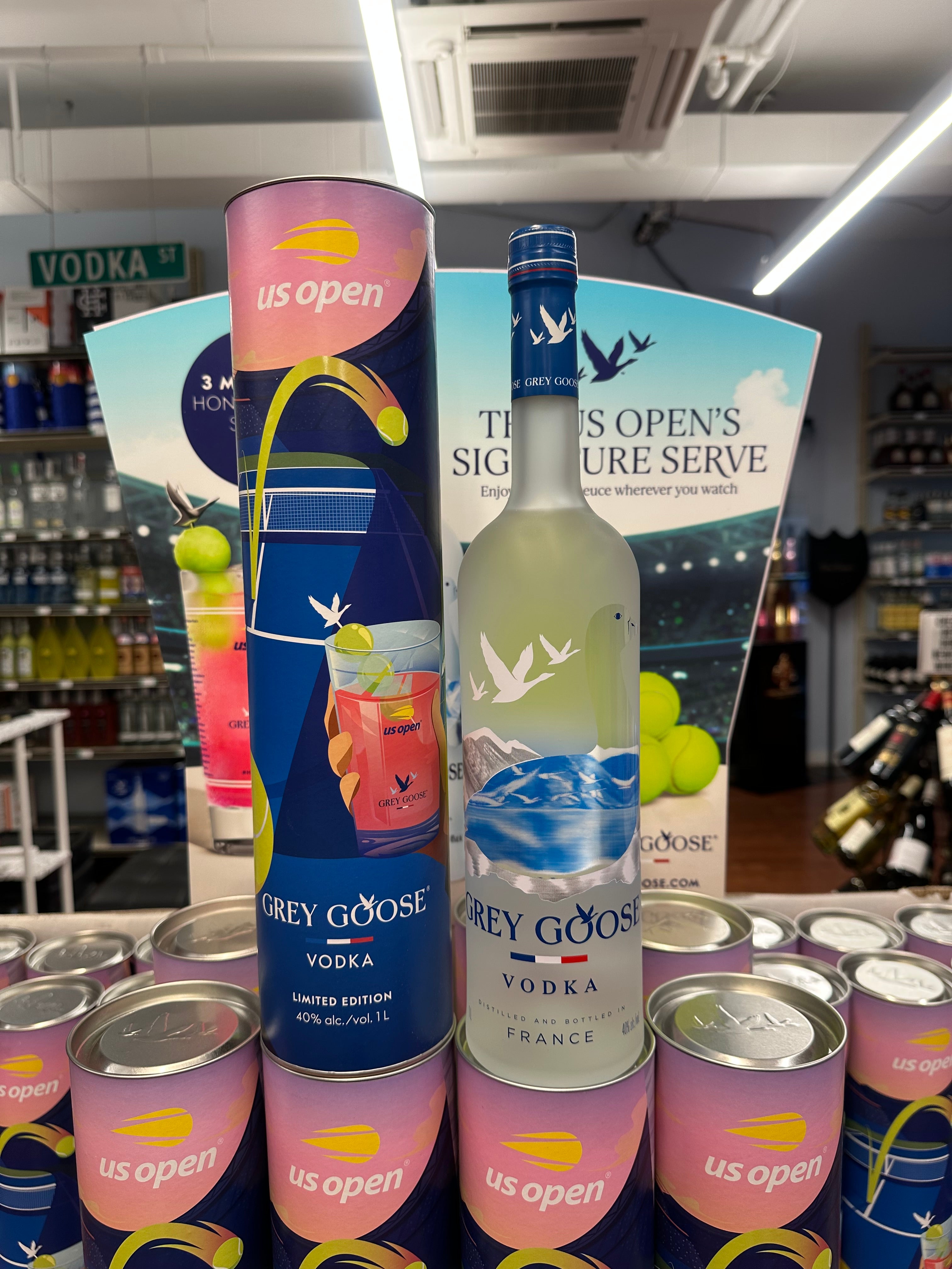 Grey Goose US Open Limited edition – Broadway Spirits